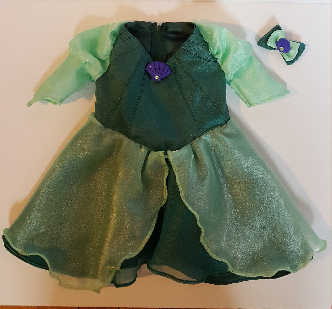 Princess Ariel Little Mermaid Dog Costume, Dog Princess Ariel Costume ...