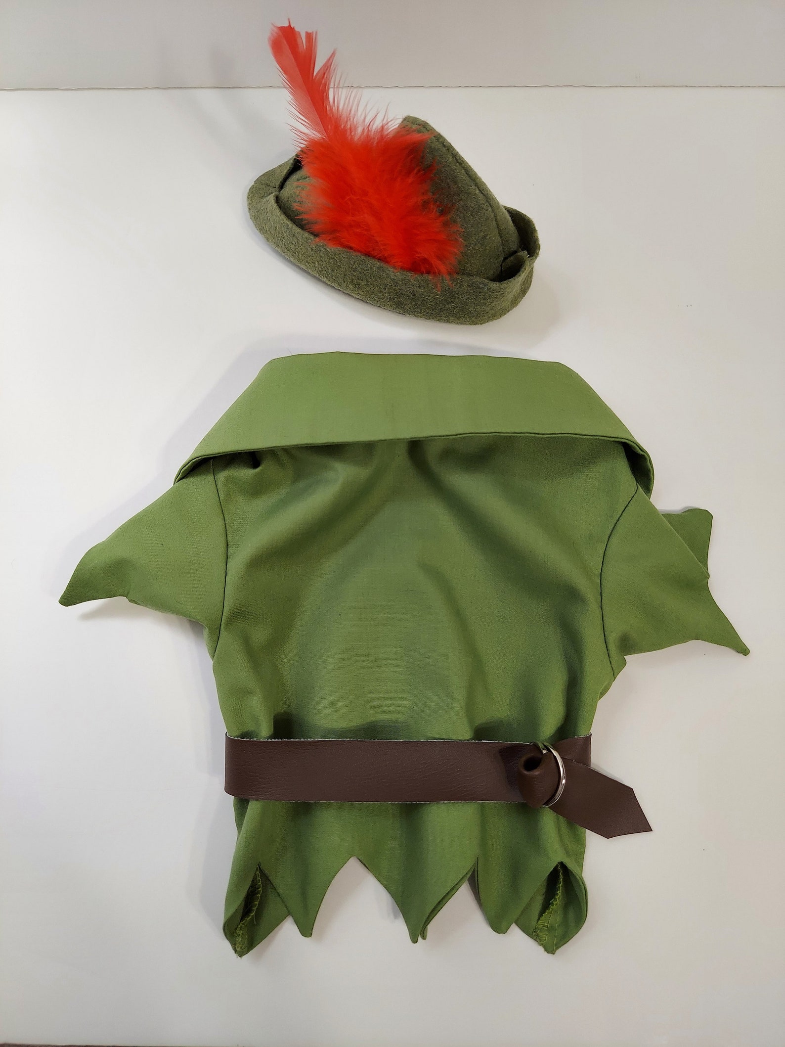 Peter Pan Dog Halloween Costume, Pet Peter Pan Costume, Peter Pan Dog ...