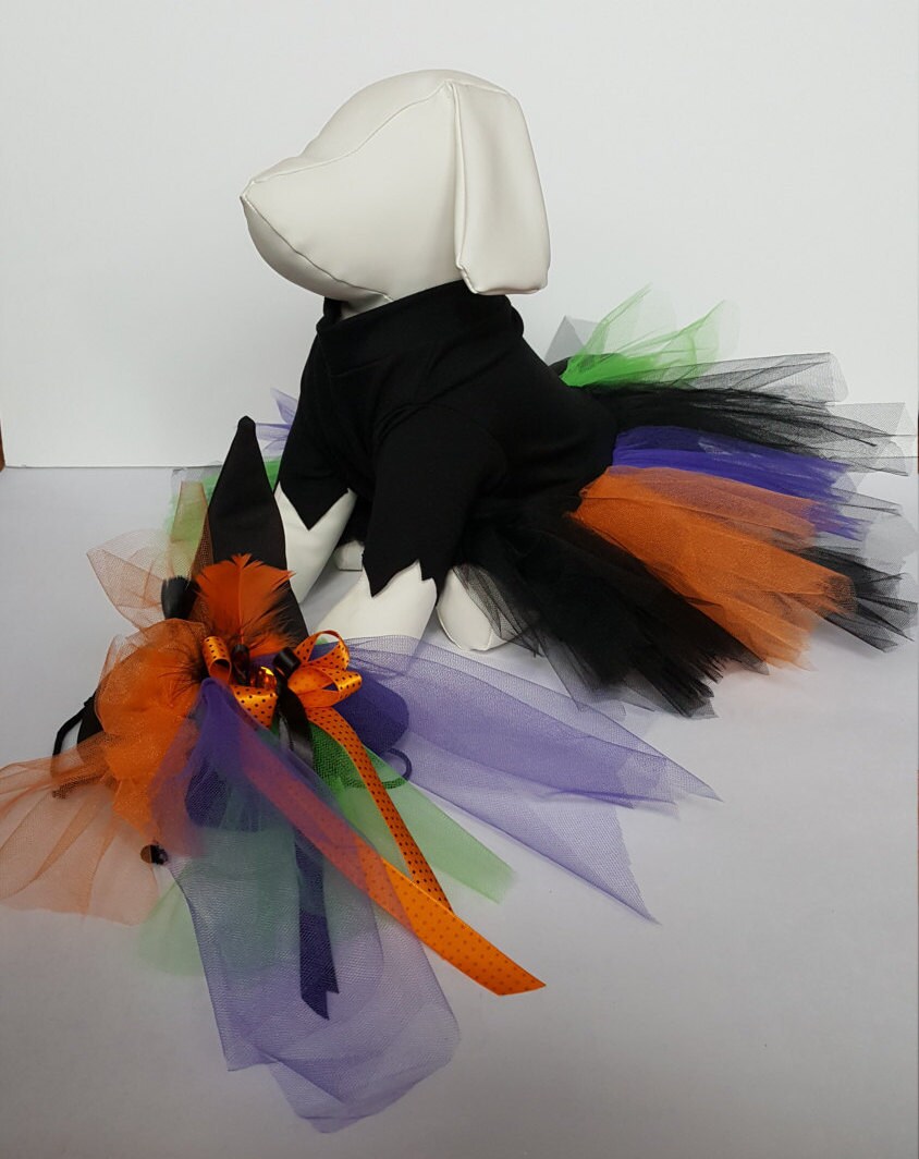 Witch Deluxe Dog Costume Dog Witch Costume Puppy Witch | Etsy