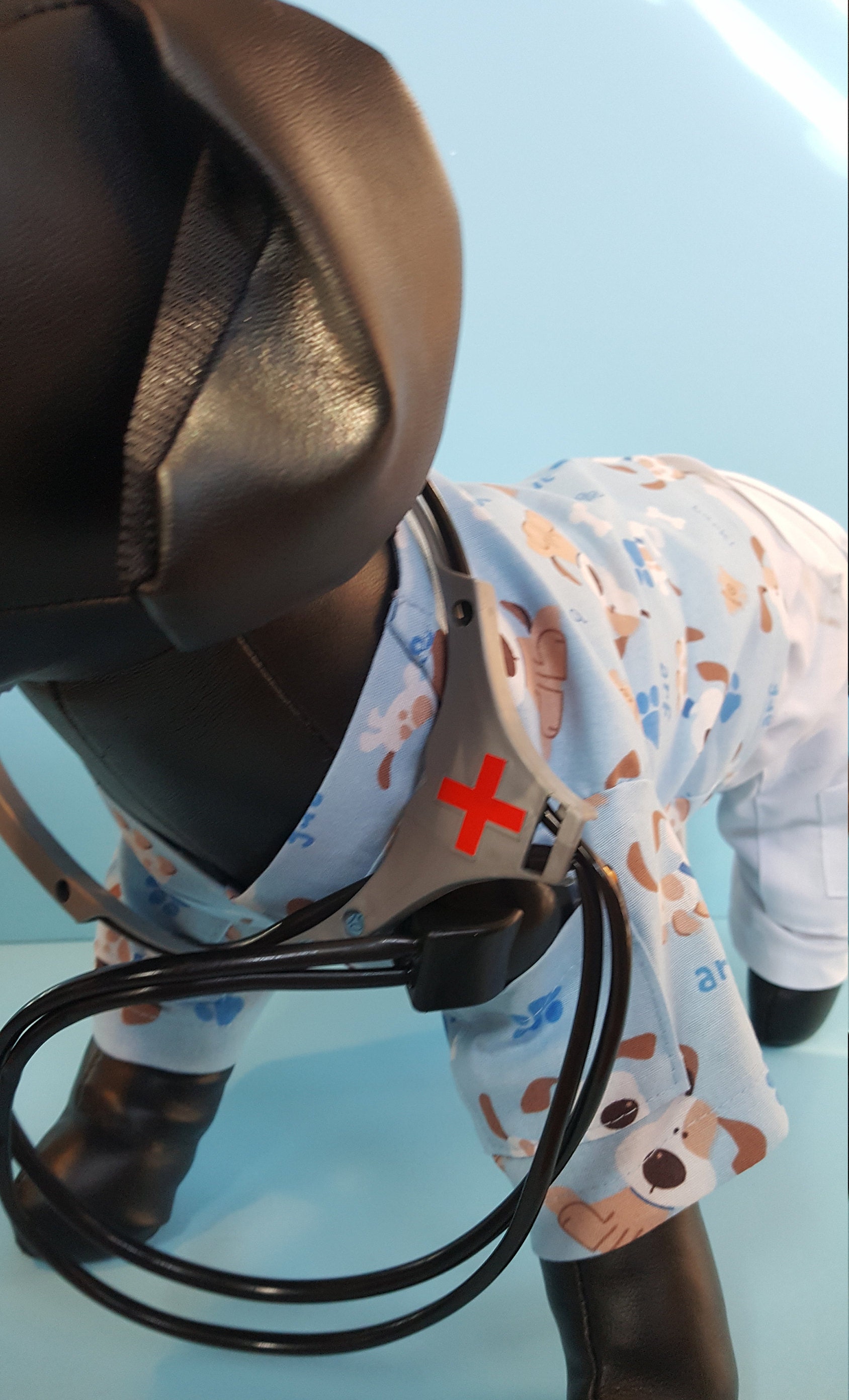 Dog Boy Print Nurse Scrubs Costume Boy Dog Print Nurse Scrubs - Etsy