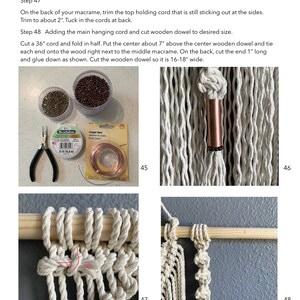 DIY Macrame Wall Hanging PATTERN, Macrame Pattern PDF, Digital Macrame ...