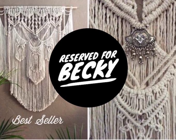 Large Macrame Wall Hanging, Wall Tapestry, Wall Hanging Ideas, Woven ...