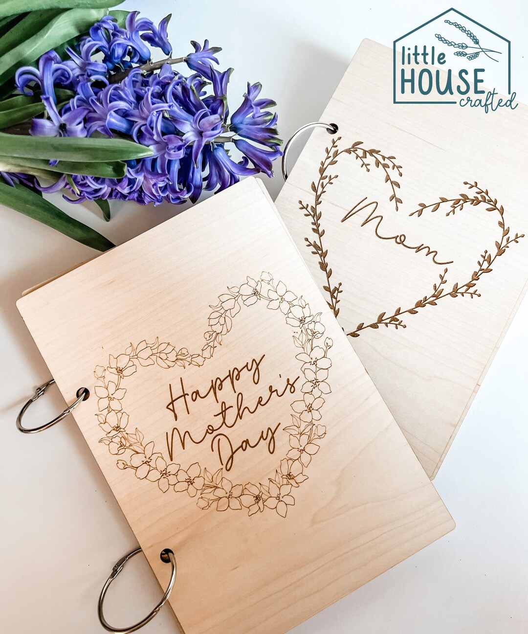 Engraved Maple Card Keeper: Mother's Day Keepsake Gift - Etsy