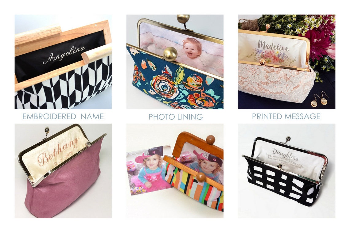 20cm TIMBER Wood Frame / Square Clutch Purse With Wood Bead | Etsy ...