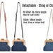 20cm TIMBER Wood Frame / Square Clutch Purse With Wood Bead Feature ...