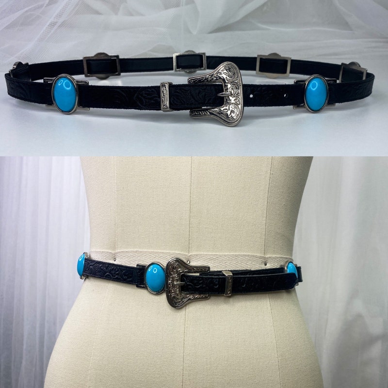 Turquoise Belts - Etsy
