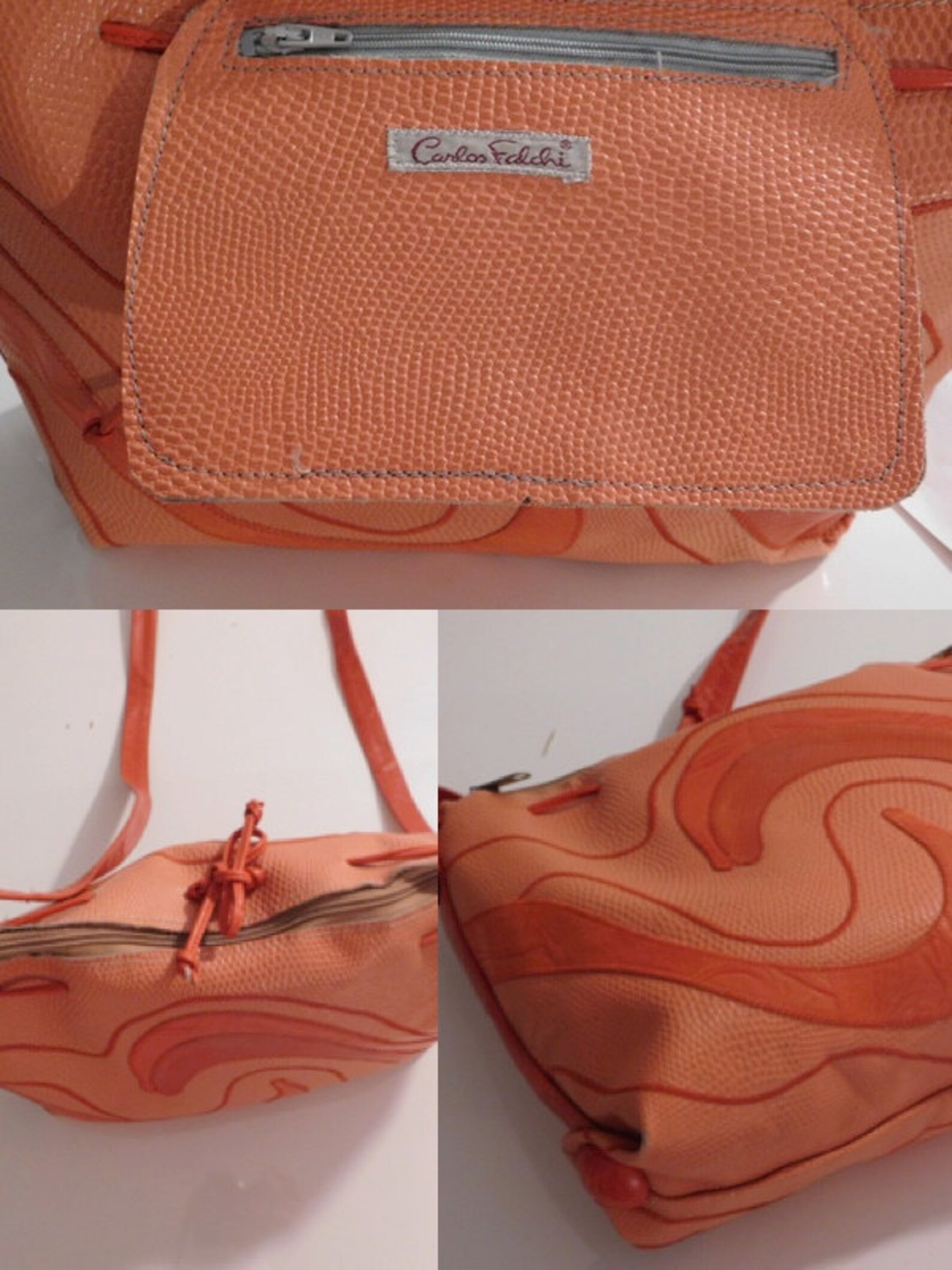 Rare Vintage Carlos Falchi Handmade Multi-skin Snake Reptile - Etsy