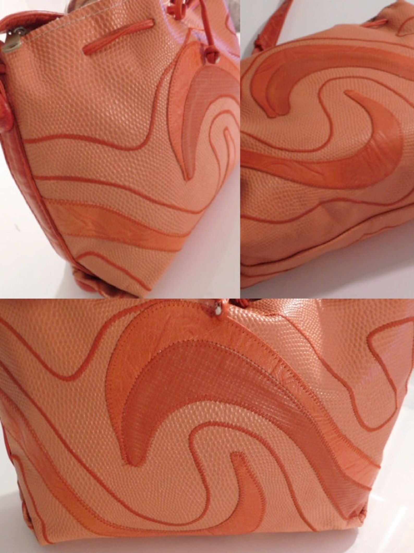 Rare Vintage Carlos Falchi Handmade Multi-skin Snake Reptile - Etsy