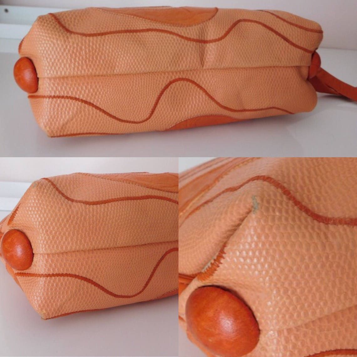 Rare Vintage Carlos Falchi Handmade Multi-skin Snake Reptile - Etsy