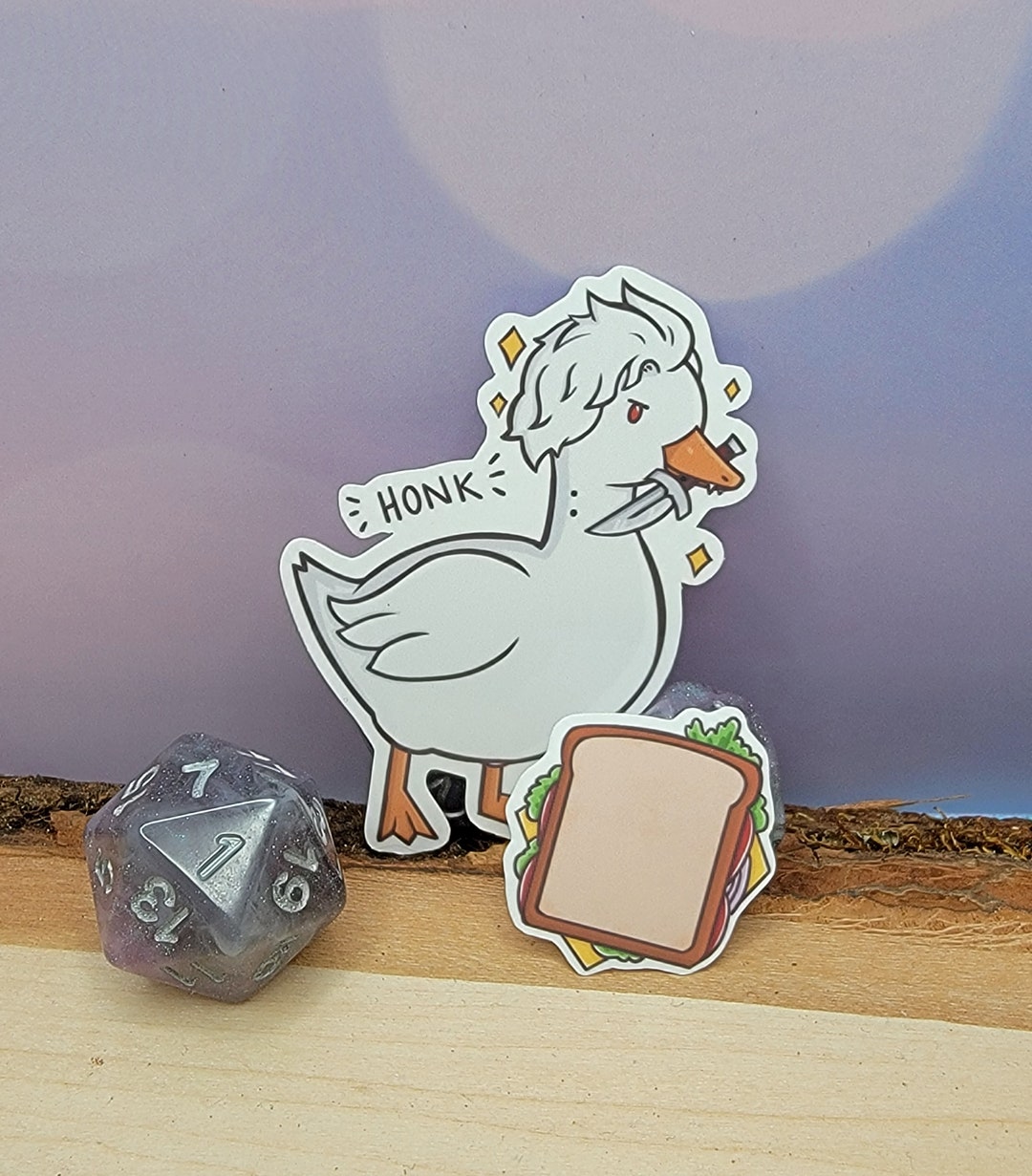 Goostarion (w/sandwich Freebie) - Handmade Sticker (2.5" X1.6") - Etsy
