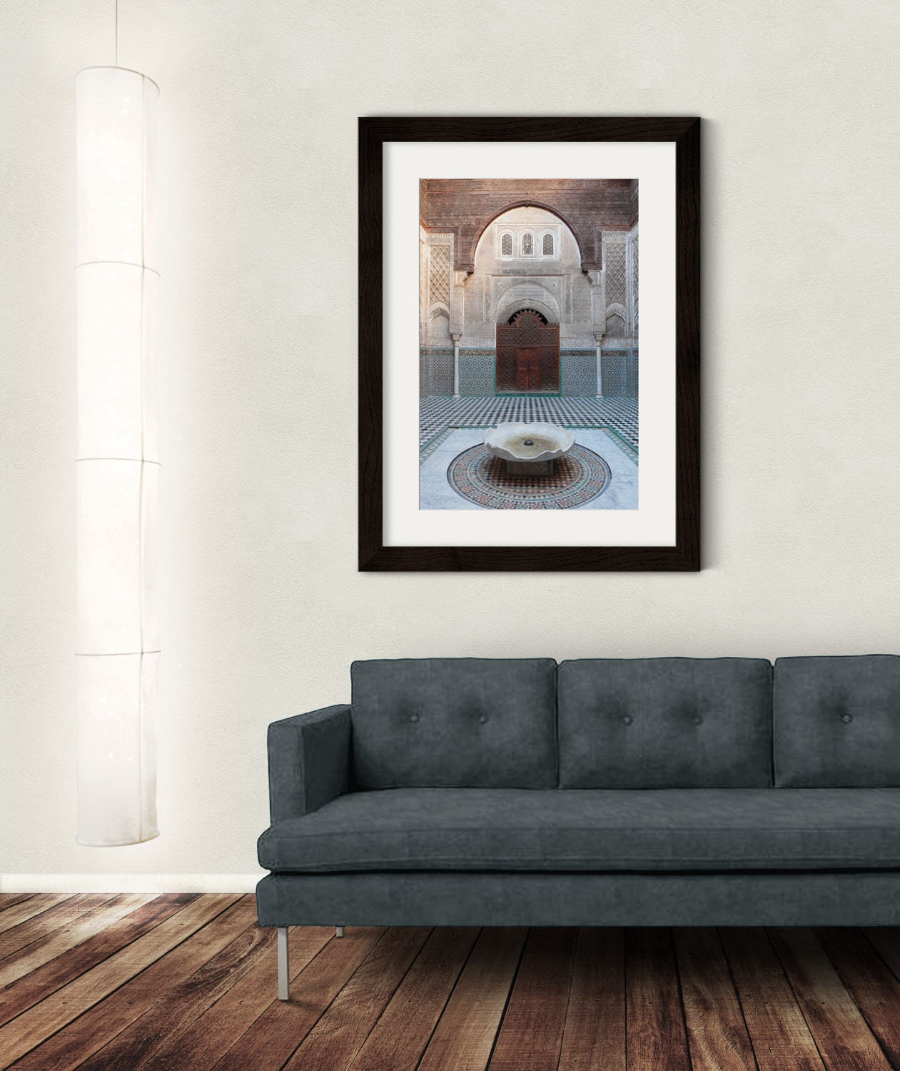 Courtyard of the Attarine Madersa - Fez, Morocco (photo Print, Wall Art ...