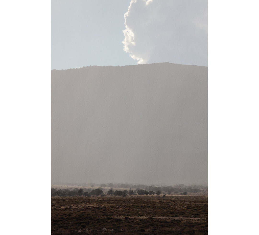 Sunshower in Spring Valley - Nevada (photo Print, Wall Art, Rainstorm ...