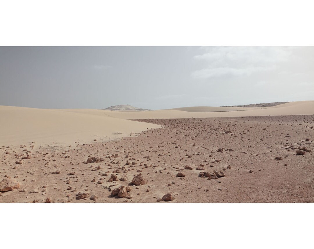 Rocky Ground Between Dunes - Morro De Areia Nature Reserve, Boa Vista ...