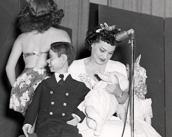 Vintage Topless Fly Fishing Lady Black and White Photo Print - Etsy