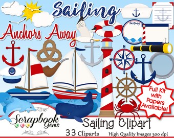 Under the Sea Watercolor Clipart Summer Set Clipart Nautical - Etsy Israel