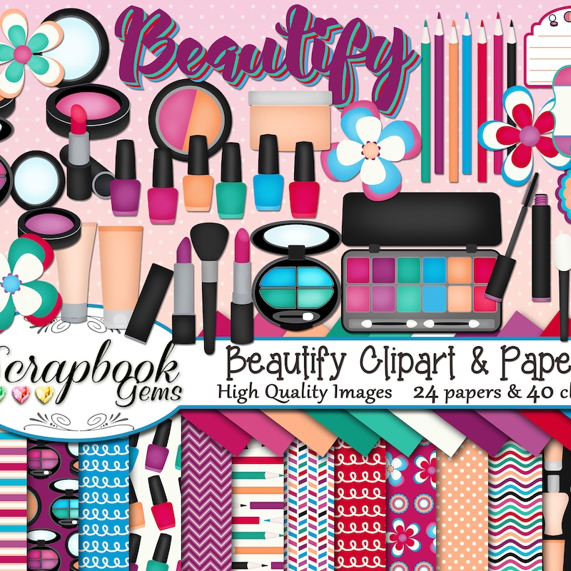 Paper Makeup Kit - Etsy