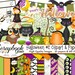 HALLOWEEN BUNDLE 3 Kits in 1, 85 Cliparts & 63 Papers, Instant Download ...