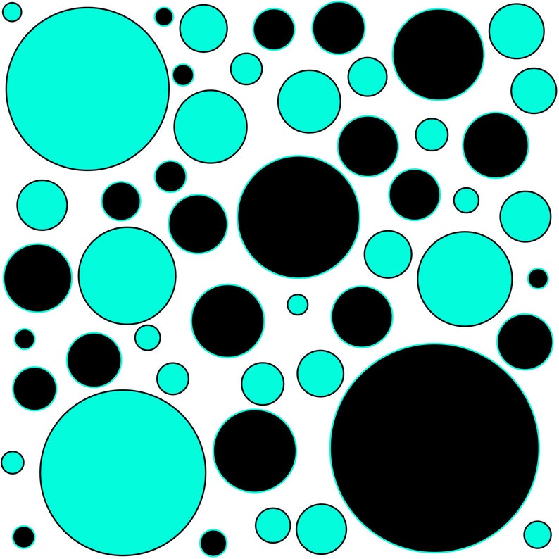 NEON BRIGHT Digital Polka Dots Papers 32 Pieces 12 X - Etsy