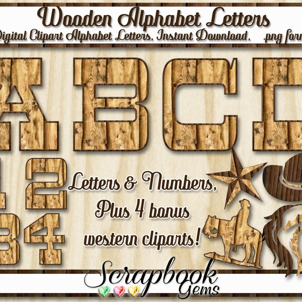 Western Letters - Etsy