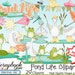 POND LIFE Clipart & Papers Kit 29 Png Clipart Files 24 Jpeg - Etsy UK