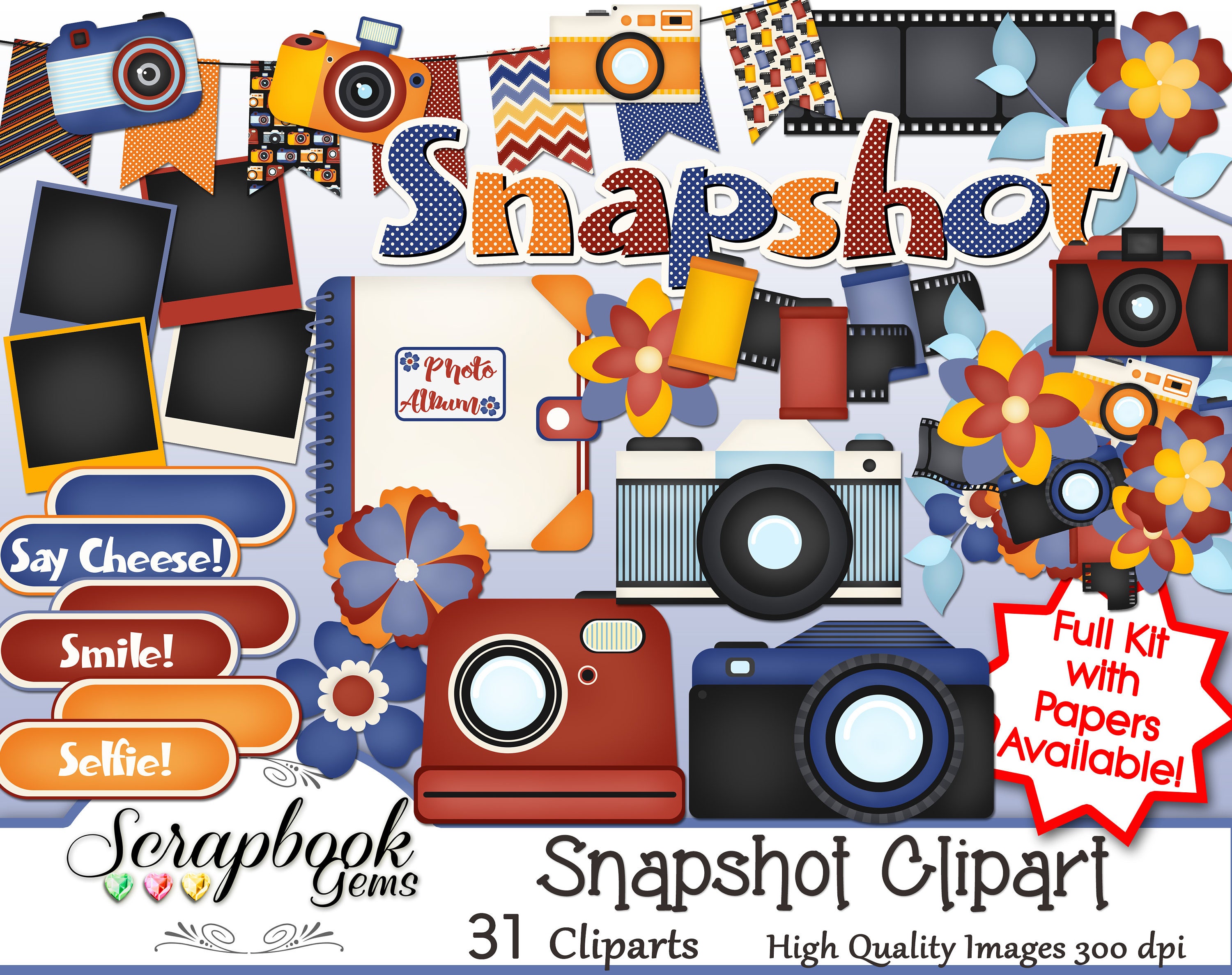 Snapshot Camera Clipart