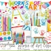 BACK TO SCHOOL 2 Clipart, 28 Png Clipart Files, Instant Download ...