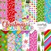 CHRISTMAS CANDY SHOP Clipart & Papers Kit, 43 Png Clipart Files, 21 ...