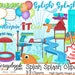 SPLISH SPLASH Clipart and Papers Kit, 33 Png Clip Arts, 21 Jpeg Papers ...