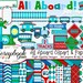 ALL ABOARD Train Clipart & Papers Kit 25 Png Clip Arts 20 | Etsy UK