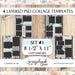 TWENTY (20) 12" X 12" Digital Photo Collages / Storyboard Templates ...