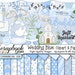 WEDDING BLUE Clipart & Papers Kit, 26 Png Clipart Files, 19 Jpeg Paper ...