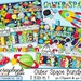 OUTER SPACE BUNDLE 2 Kits in 1 52 Cliparts & 40 Papers | Etsy