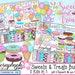 SWEETS & TREATS BUNDLE - 2 Kits in 1, 58 Cliparts/42 Papers, Instant ...
