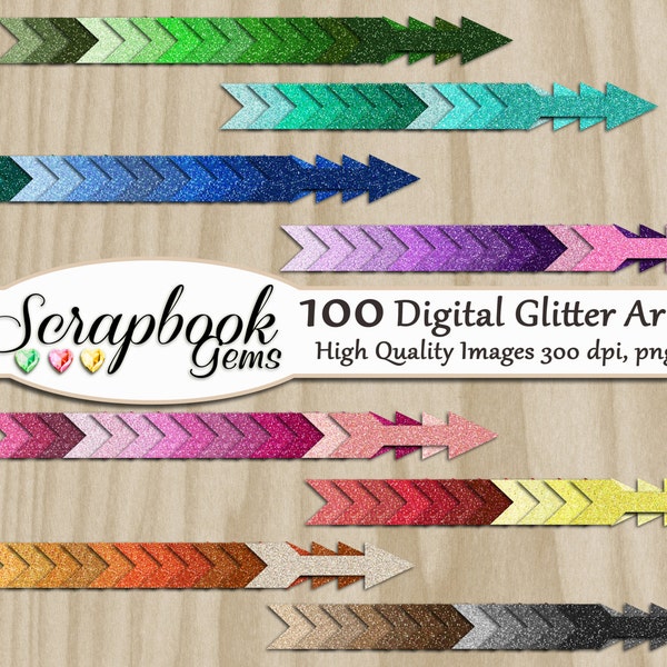 Glitter Arrows - Etsy