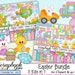 EASTER BUNDLE 2 Kits in 1 60 Cliparts & 42 Papers Instant | Etsy
