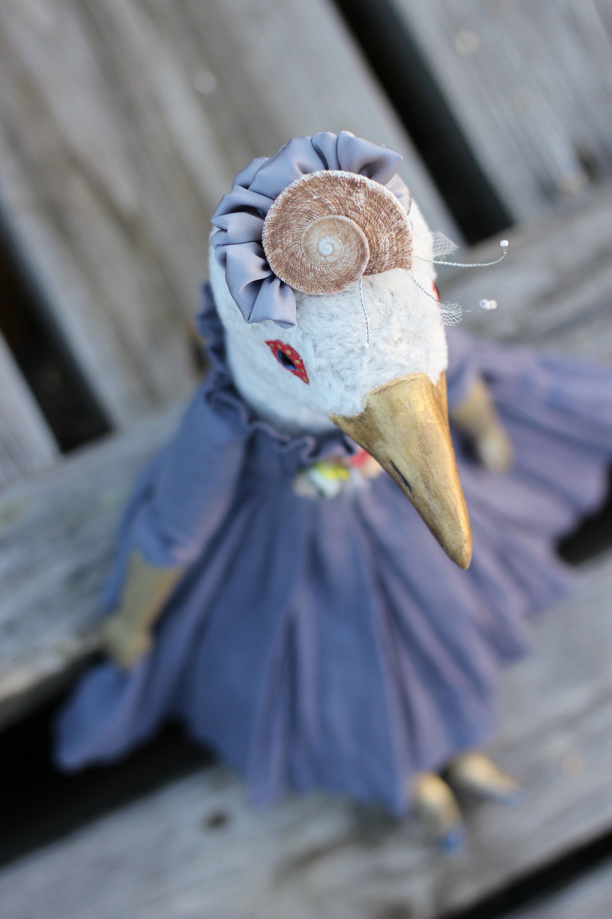 SOLD!!!! Collectible Art Doll Golden Seagull OOAK Teddy Doll - Etsy