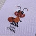Two Tiny Ants Cross Stitch Pattern PDF | Seven Mini Motivators Series ...