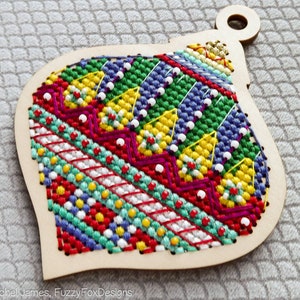 Tear Drop Baubles Cross Stitch Pattern PDF | Pattern for Toms New Old ...