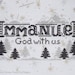Immanuel Cross Stitch Pattern PDF | Christian Christmas Cross Stitch ...
