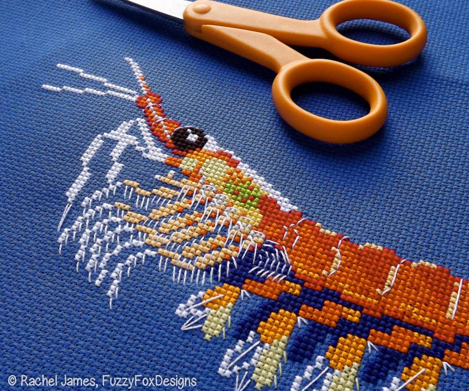 Antarctic Krill Cross Stitch Pattern PDF - Etsy
