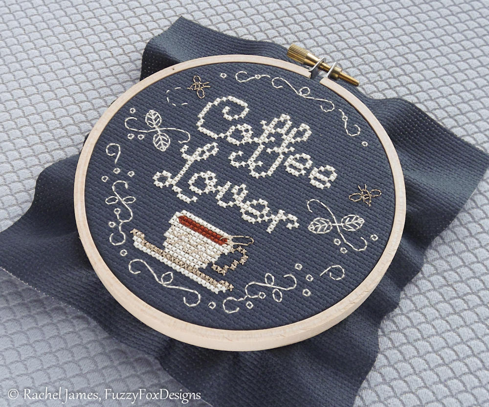 Chalk Board Cross Stitch Pattern PDF | Coffee Lover | Time for Tea ...