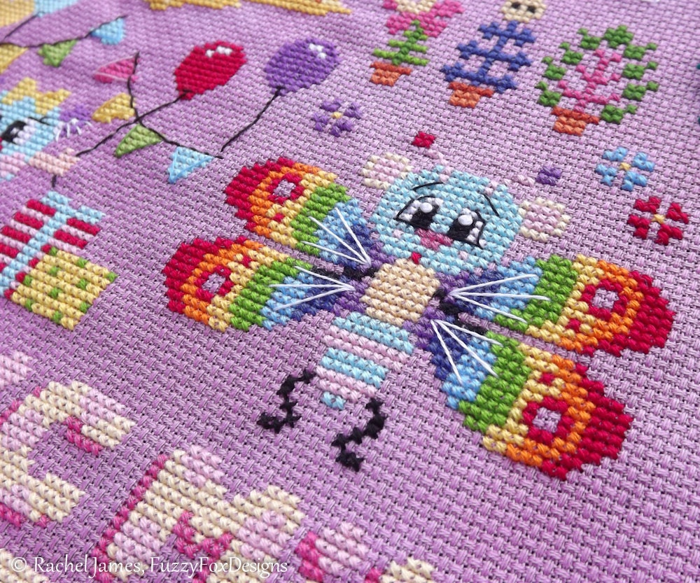 Magic Mini Monsters Full Stitch-a-long Pattern 2019 SAL - Etsy