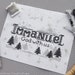 Immanuel Cross Stitch Pattern PDF | Christian Christmas Cross Stitch ...
