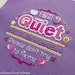 I'm Quiet Cross Stitch Pattern PDF | Introvert Cross Stitch | Quiet ...