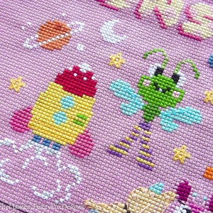 Magic Mini Monsters Full Stitch-a-long Pattern | 2019 SAL | Cute ...