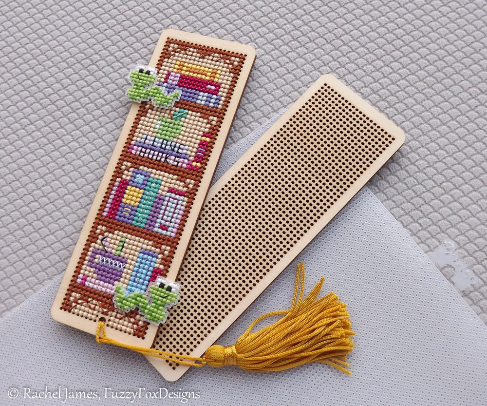 Bookshelf Bookmark Cross Stitch Pattern PDF | Pattern for Toms New Old ...