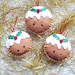 Christmas Pudding Tree Decoration - Etsy