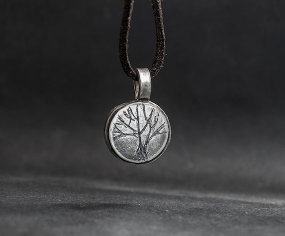 Silver Tree of Life Pendants Silver Tree Celtic Tree of Life | Etsy