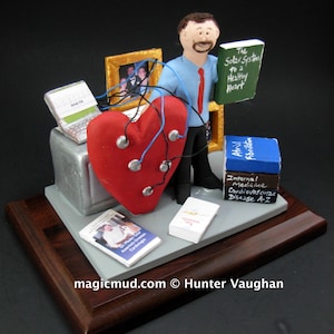 Customized Heart Doctor's Gift, Personalized Cardiologist's Figurine ...