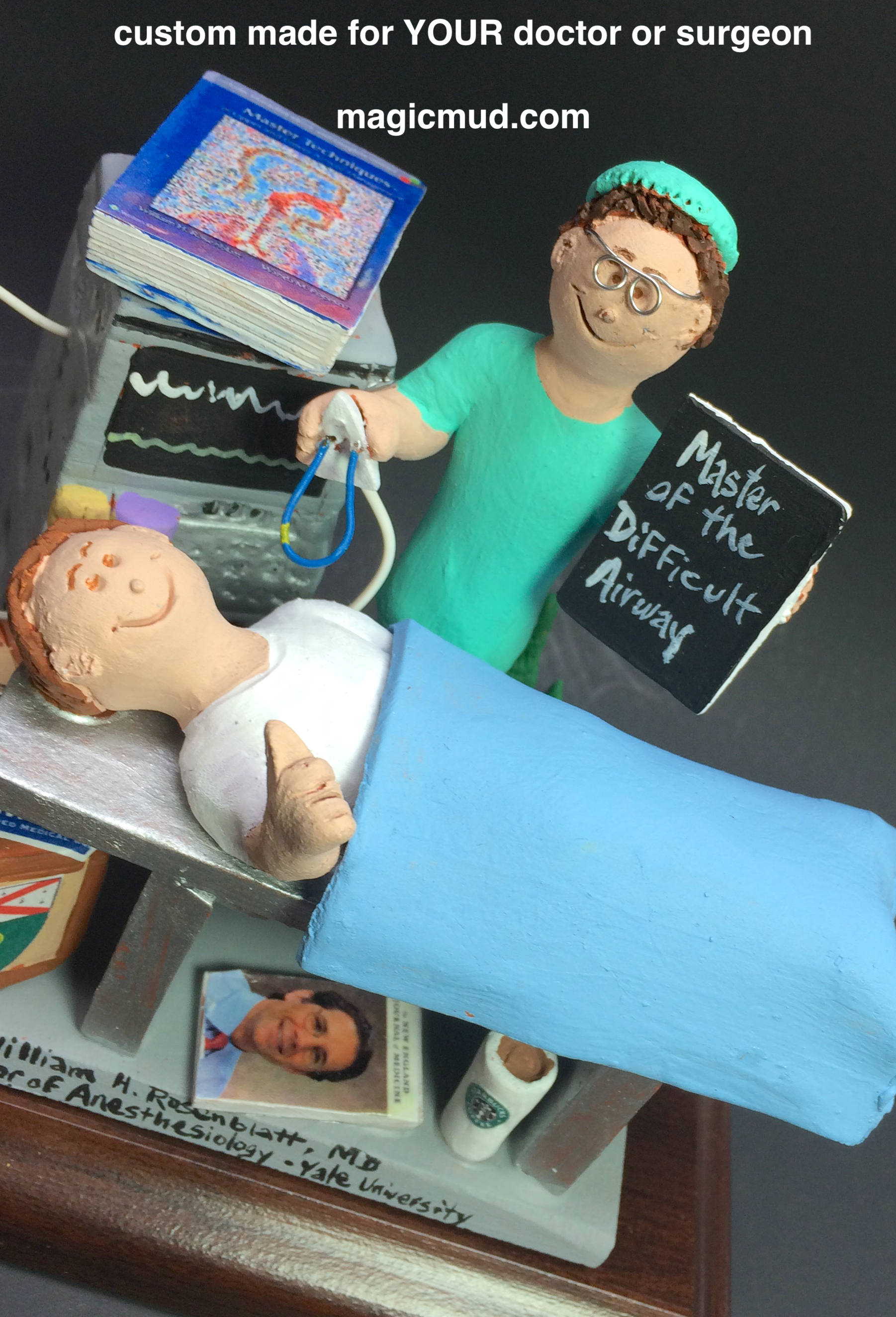 Doctor of Radiology Figurine, Custom Radiologist Physician's Gift ...